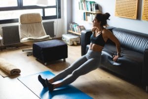How to Do Dips at Home: With and Without Equipment - shelf