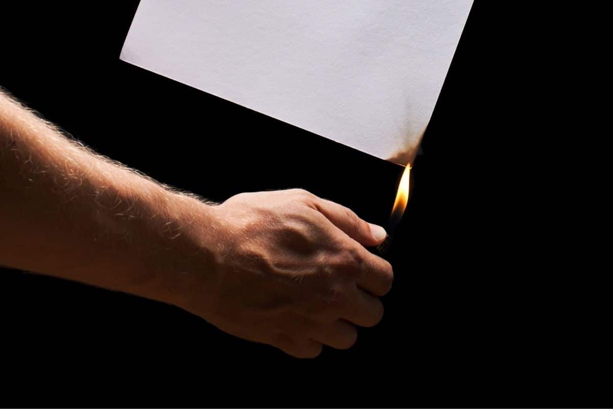 How to Make Paper Look Old for Arts & Crafts - shelf